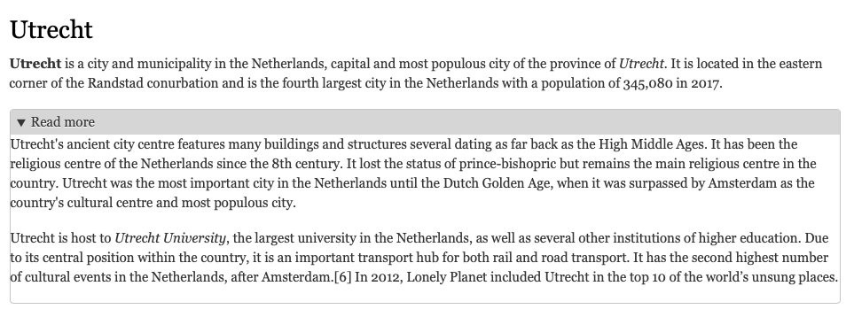 Read More Field | Drupal.org